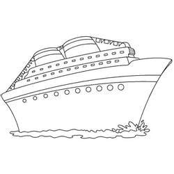 Cruise Ship Paquebot Transporte Dibujos Para Colorear E Imprimir