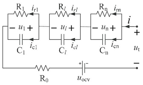 equivalent circuit model for a li ion battery download scientific diagram