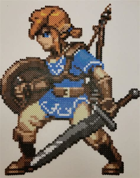 The Legend Of Zelda On Perler Beads DeviantArt