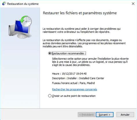 Restaurer son pc a l état d usine Windows 11 10 8 7