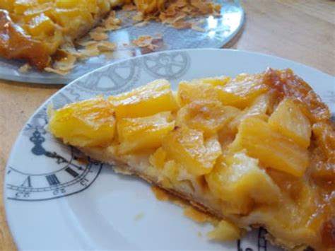 La tarte tatin à l ananas Recette par Macuisinepourtous