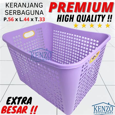 Jual KERANJANG BAJU LAUNDRY PAKAIAN KOTOR PLASTIK BESAR BAG MURAH