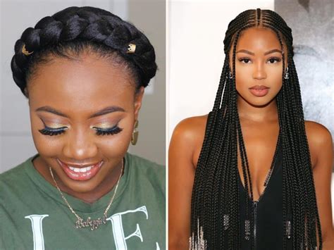 25 Braids Hairstyles For Thin Edges Braid Hairstyles
