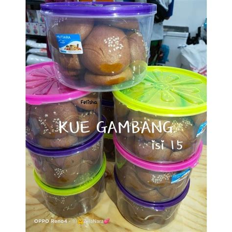 Jual Kue Gambang Isi Pcs Roti Enak Jadul Betawi Shopee Indonesia