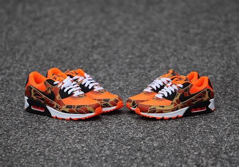 Nike Air Max 90 Orange Duck Camo Release Info SneakerNews