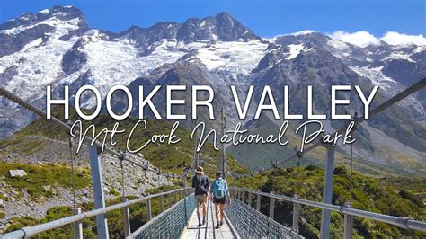Hiking The Hooker Valley Track Mount Cook National Park NZ YouTube