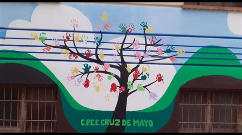 Mural en equipo Arte inclusivo Educación Especial YouTube