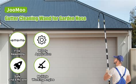 Joomoo Gutter Cleaning Tools From The Ground Gutter Cleaner With Max