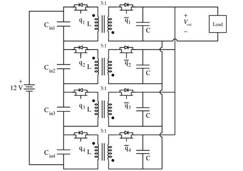 flyback series input parallel output converter typical example for 12 download scientific