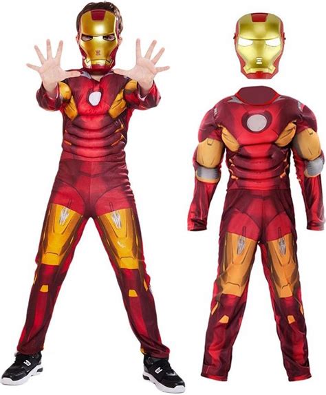 Iron Man Strój Przebranie Maska Mięśnie 110 116 Ceny i opinie Ceneo pl