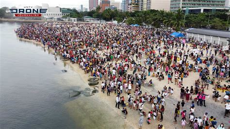What To Expect At Manila Bay DOLOMITE Sand BEACH Baywalk Sunset