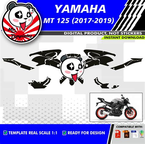 PLANTILLA YAMAHA MT FZ 125 MOTOPROPLANTILLAS