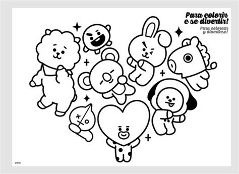 Total 44 Imagem Desenhos Do Bt21 Br Thptnganamst Edu Vn