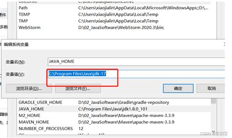 jdk17 的下载与配置环境 java17下载 csdn博客