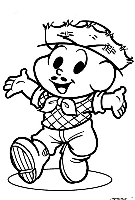 Desenhos Para Colorir Festa Junina Da Turma Da M Nica