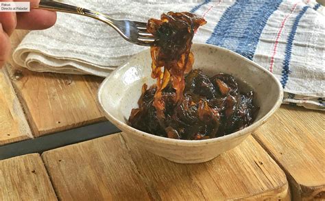 Cebolla Caramelizada En Freidora De Aire Restaurante Ankora
