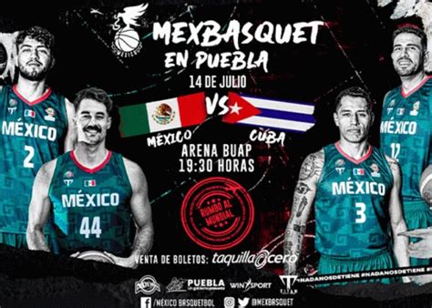 Arranca venta de boletos para juego de Selección Mexicana de Básquetbol