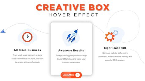 How To Make Box Hover Effect In HTML And CSS With Source Code HTML