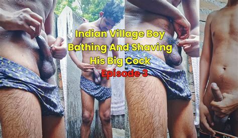 Gay Terangsang Mencukur Kontol Besarnya Dan Mandi Telanjang Di Depan