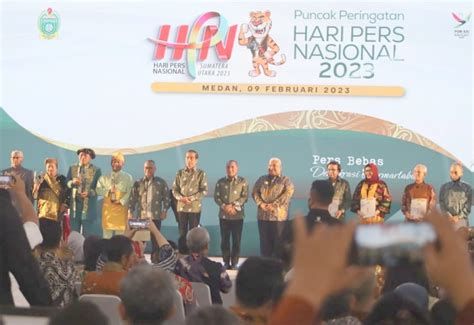 Kadis Kominfotik Provinsi Lampung Hadiri HPN Di Deli Serdang Sumatera