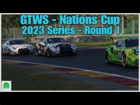 Gran Turismo 7 GTWS Nations Cup 2023 Season Race 1 YouTube