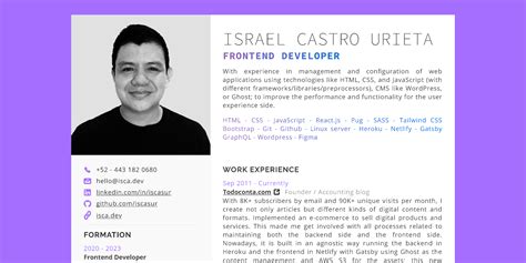 CV Israel Castro Figma