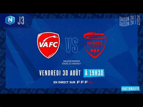 J3 I Valenciennes FC Nîmes Olympique 2 0 le résumé I National FFF