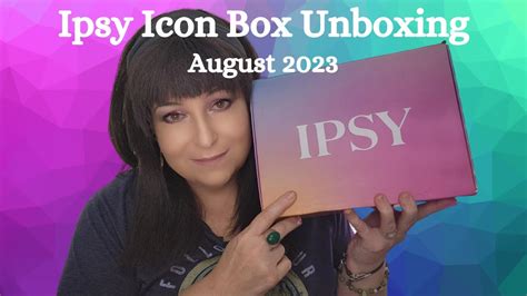 Ipsy Icon Box Unboxing August Vanessa Hudgens Curator Youtube
