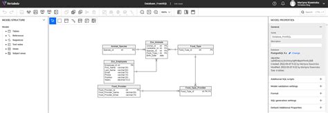 how to create a database diagram from a ddl vertabelo database modeler