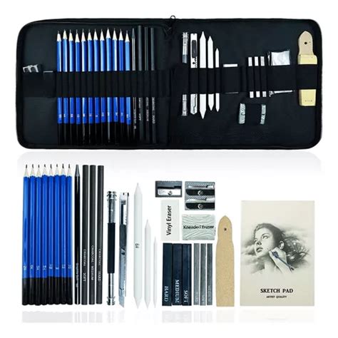 Kit De Lápices Dibujo 33 Piezas Envío gratis
