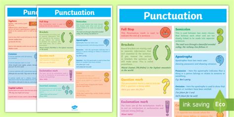Use Of Punctuation Teaching Tips And Guidance Wiki