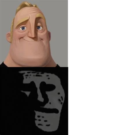 Mr Incredible Meme Template