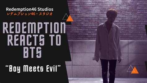 BTS 방탄소년단 WINGS Boy Meets Evil Comeback Trailer Redemption Reacts