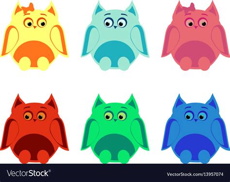 Owls Royalty Free Vector Image VectorStock
