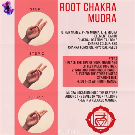Root Chakra Mudra Root Chakra Healing Mudras Chakra Affirmations