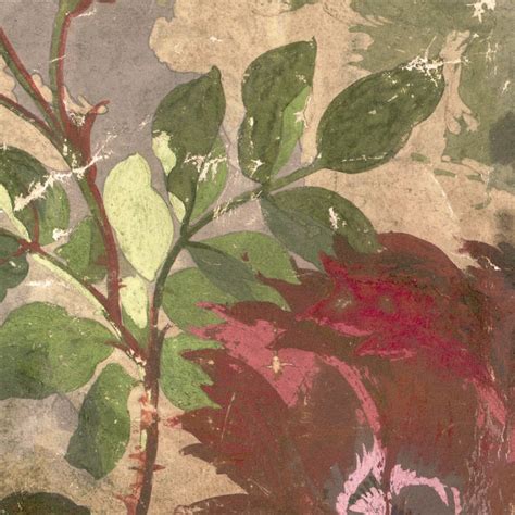 LADY ROXANA WALL Nonwoven Wallpaper With Floral Pattern By Rubelli