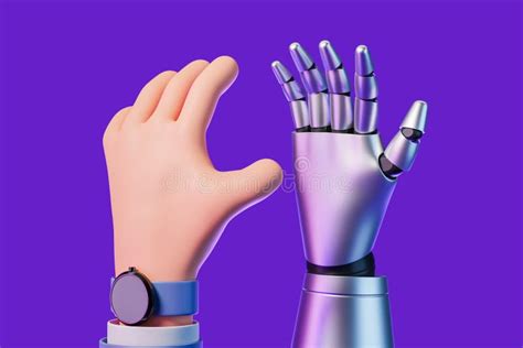 Robot Human Interaction Stock Illustrations 891 Robot Human