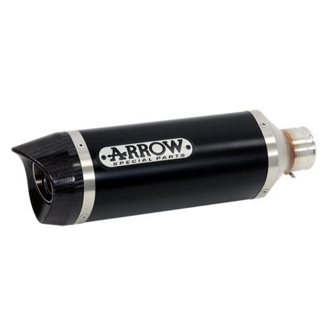 SILENCIADOR ARROW RACE TECH IN ALUMINIO DARK FONDO CARBONO CON