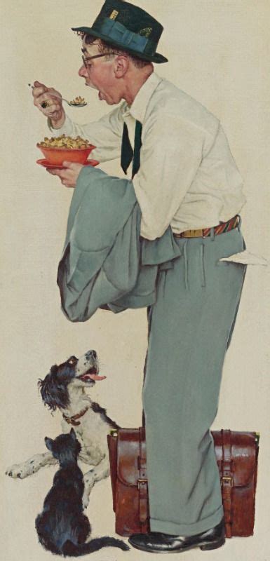Norman Rockwell 1894 1978 OF COURSE THERE ARE A FEW WELL ORGANIZED