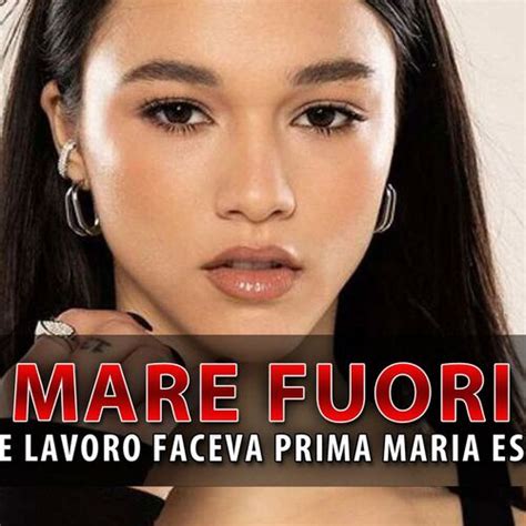 Mare Fuori Maria Esposito Ecco Che Lavoro Faceva Prima From Tv Soap