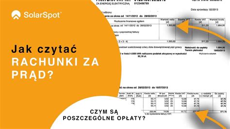 Jak czytać rachunki za prąd FOTOWOLTAIKA YouTube