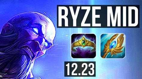 Ryze Vs Sylas Mid Dominating Euw Grandmaster Youtube