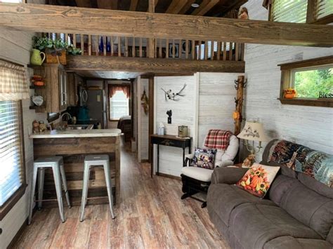 Rustic Tiny House Interiors Cabinets Matttroy