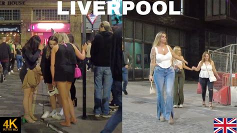 MIDNIGHT IN LIVERPOOL CITY UK NIGHTLIFE WALK YouTube