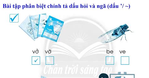 HƯỚNG DẪN TIẾNG VIỆT LỚP 1 2 3 4 5 Bài tập phân biệt chính tả dấu hỏi