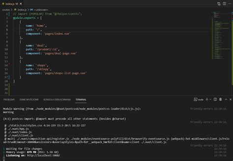 Vue Js Nuxt Fatal Error Cannot Find Module Helper Consts Js In