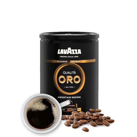 Lavazza Qualita Oro Mountain włoska mielona kawa w puszce 250g