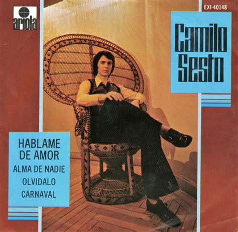 Camilo Sesto Hablame De Amor Releases Discogs