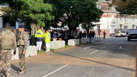 Evacuation d urgence au collège lycée Gambetta à Arras suite à une