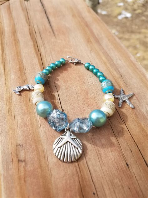 Womens Beaded Beach Bracelet Womens Beach Jewelry Gifts For Her